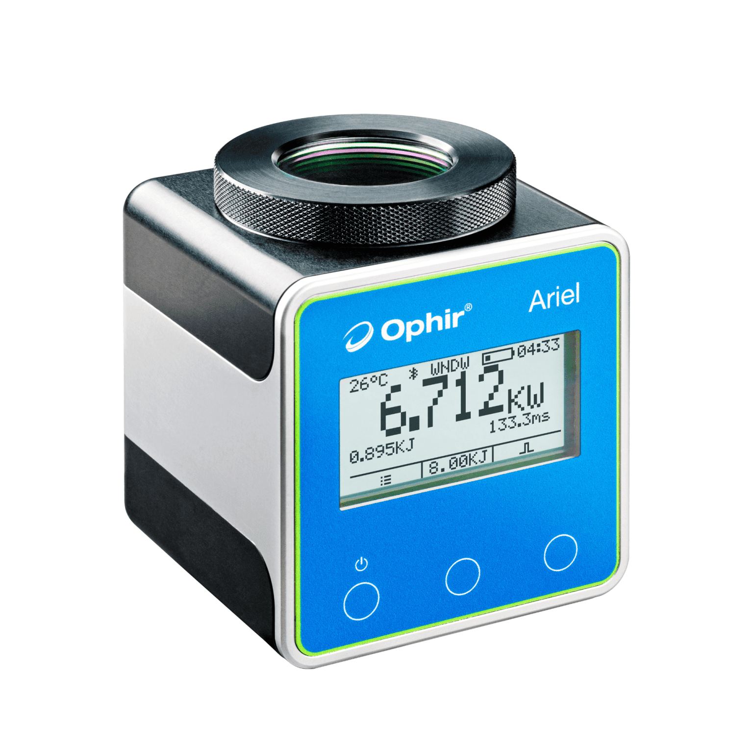 Wireless Laser Power Monitoring with the Ariel Power Meter